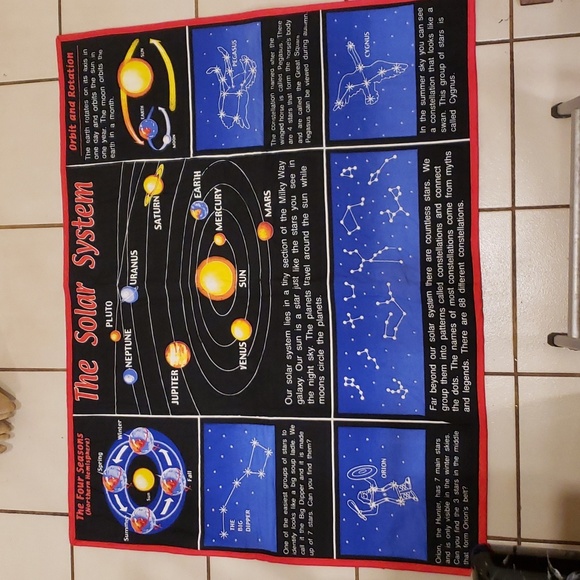 Hand Crafted | Other | Handcrafted Solar System Quilt | Poshmark